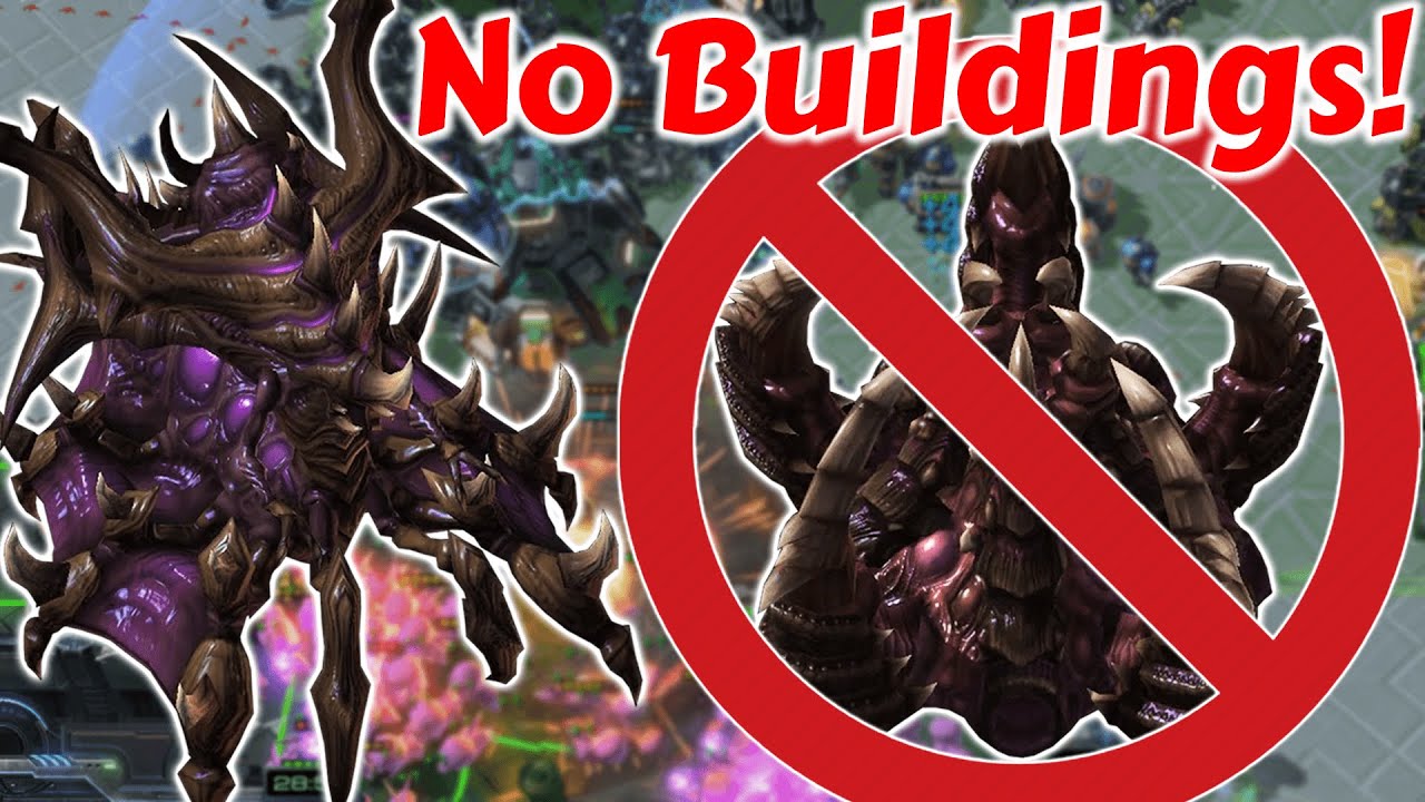 No Structures Allowed Challenge in Kerrigan Survival!(Niadra) Starcraft ...