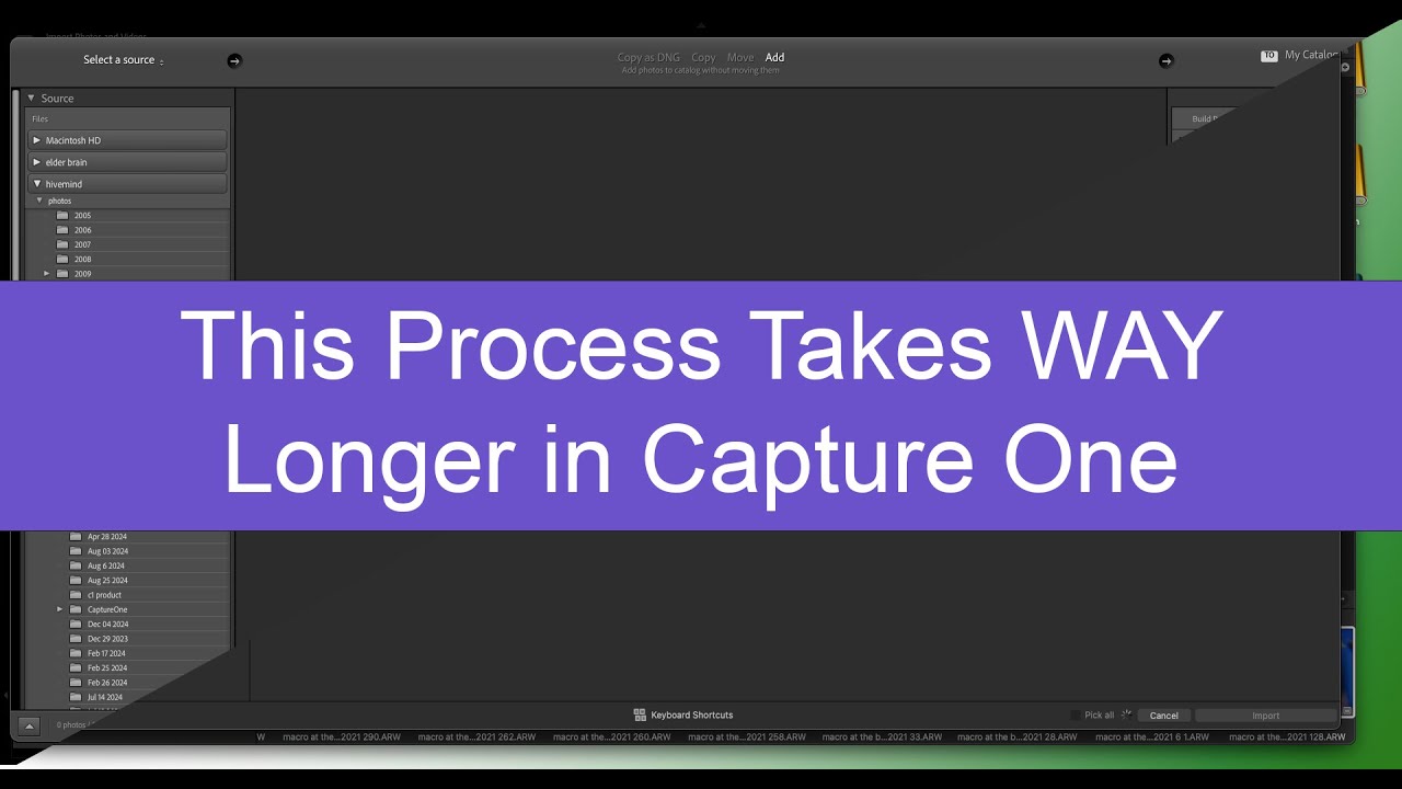 This Process Takes WAY Longer in Capture One - YouTube
