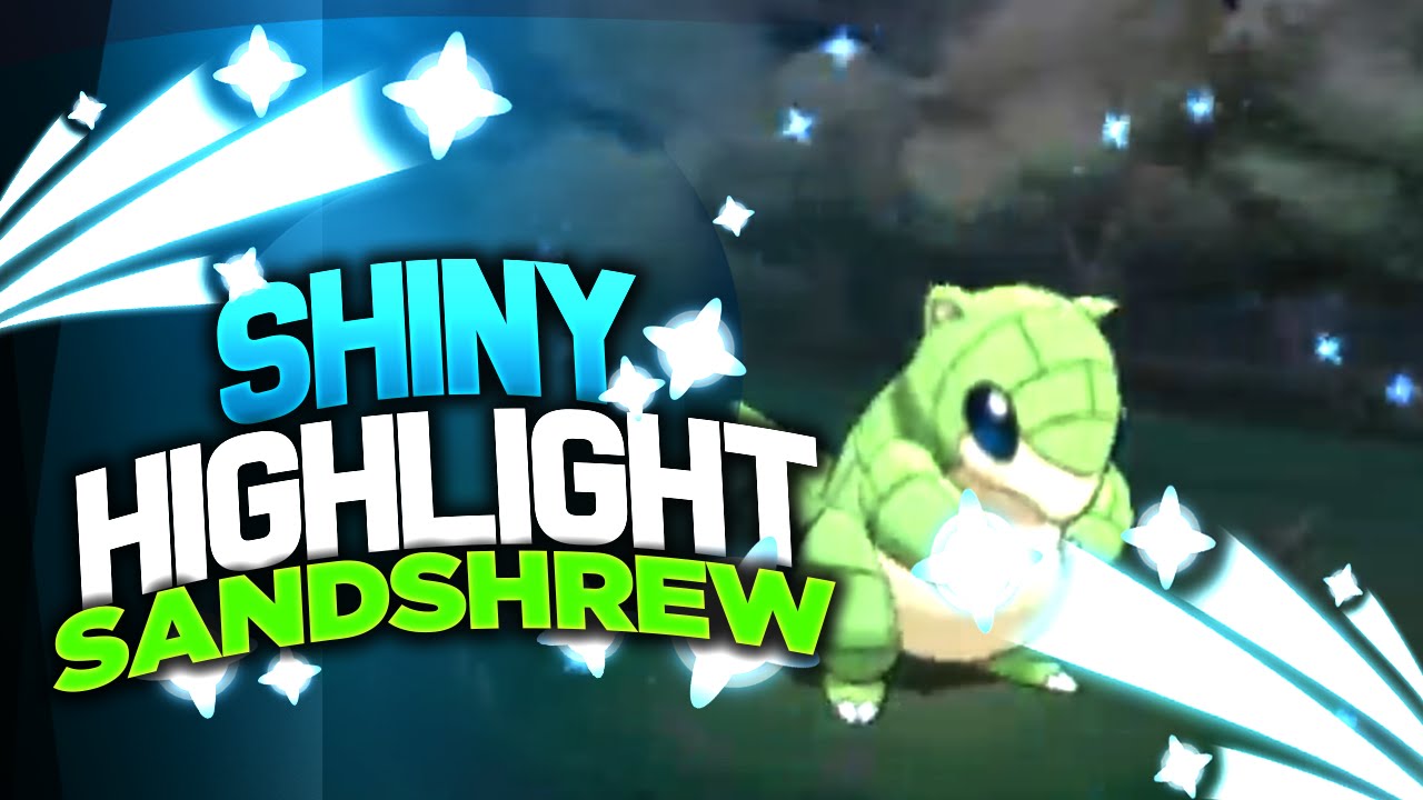 SHINY SANDSHREW HIGHLIGHT! - Shiny Sandshrew DexNav Shiny (DexNav Chain ...