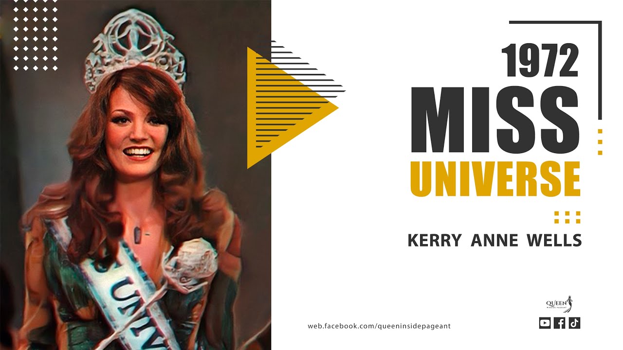 Miss Universe 1972 - Kerry Anne Wells - YouTube