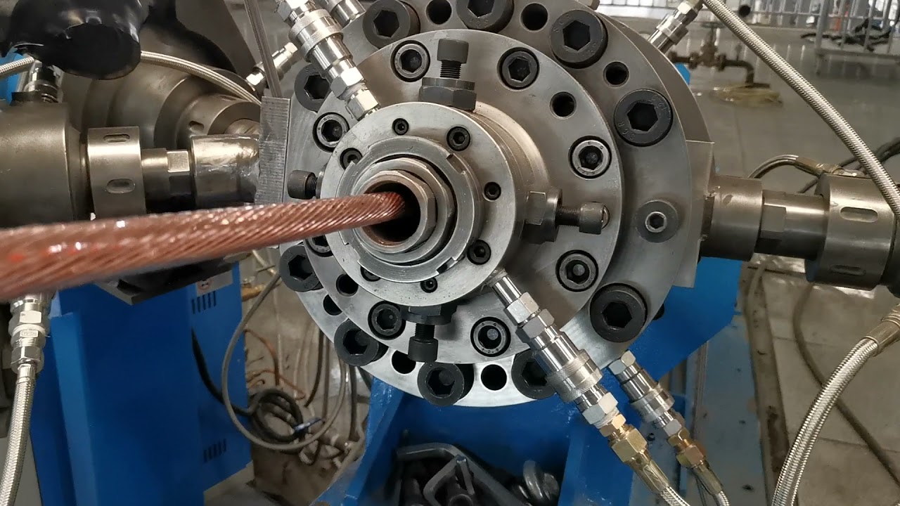 CV Lines for the Production of Rubber Cables - YouTube