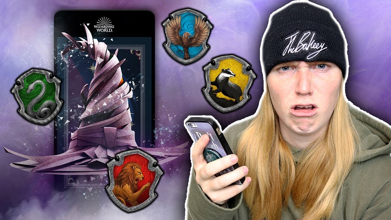 TAKING THE NEW HOGWARTS SORTING CEREMONY! - YouTube