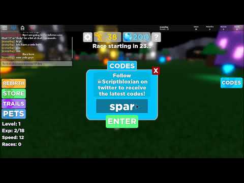 Legend of Speed CODE!! - YouTube