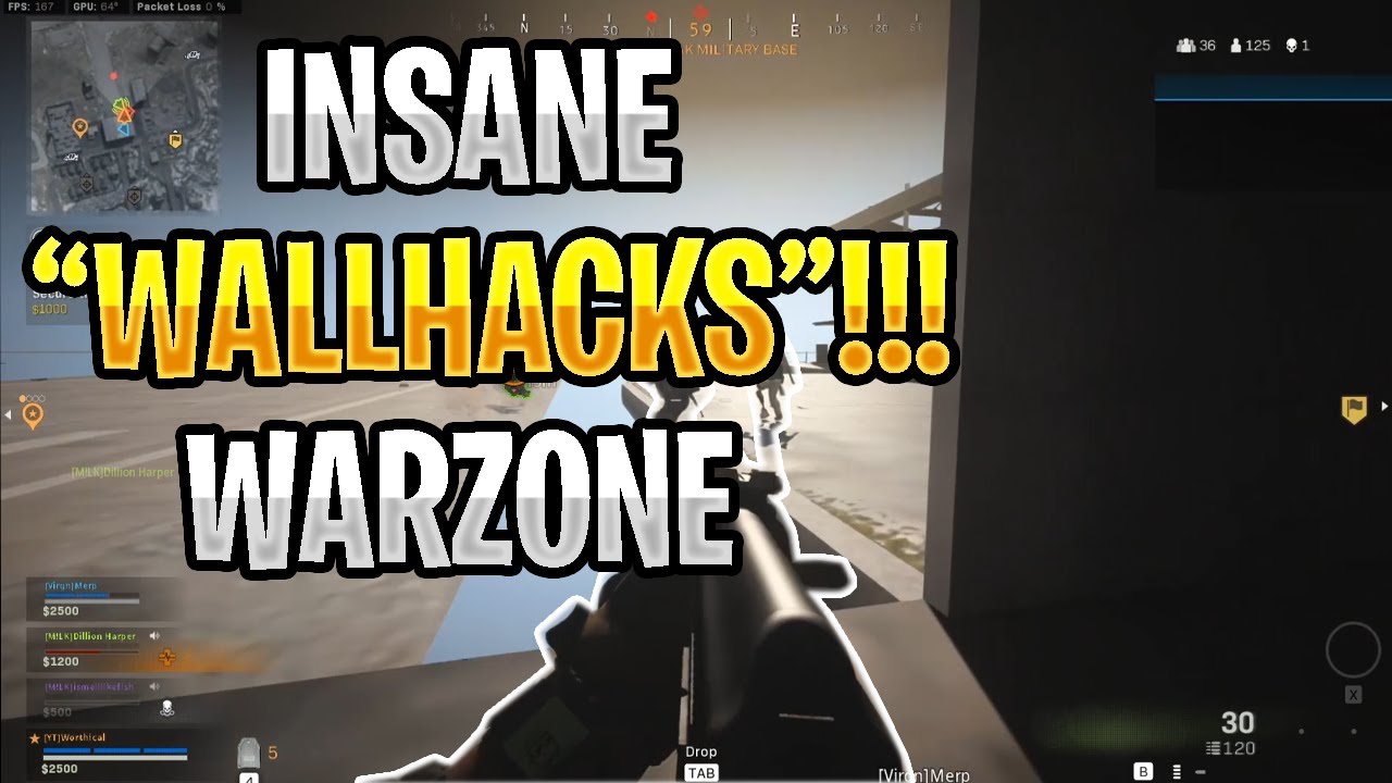 "Wallhacking" In Warzone | COD: Battle Royale - YouTube
