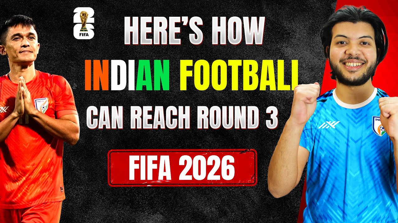 INDIAN FOOTBALL CAN CREATE HISTORY🇮🇳 - FIFA WORLD CUP 2026 QUALIFIERS # ...