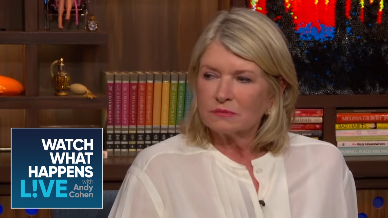 Martha Stewart Dishes on Donald Trump and 'The Apprentice' | WWHL - YouTube