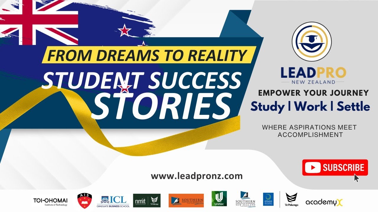 Student Success Stories at LeadPro New Zealand - YouTube