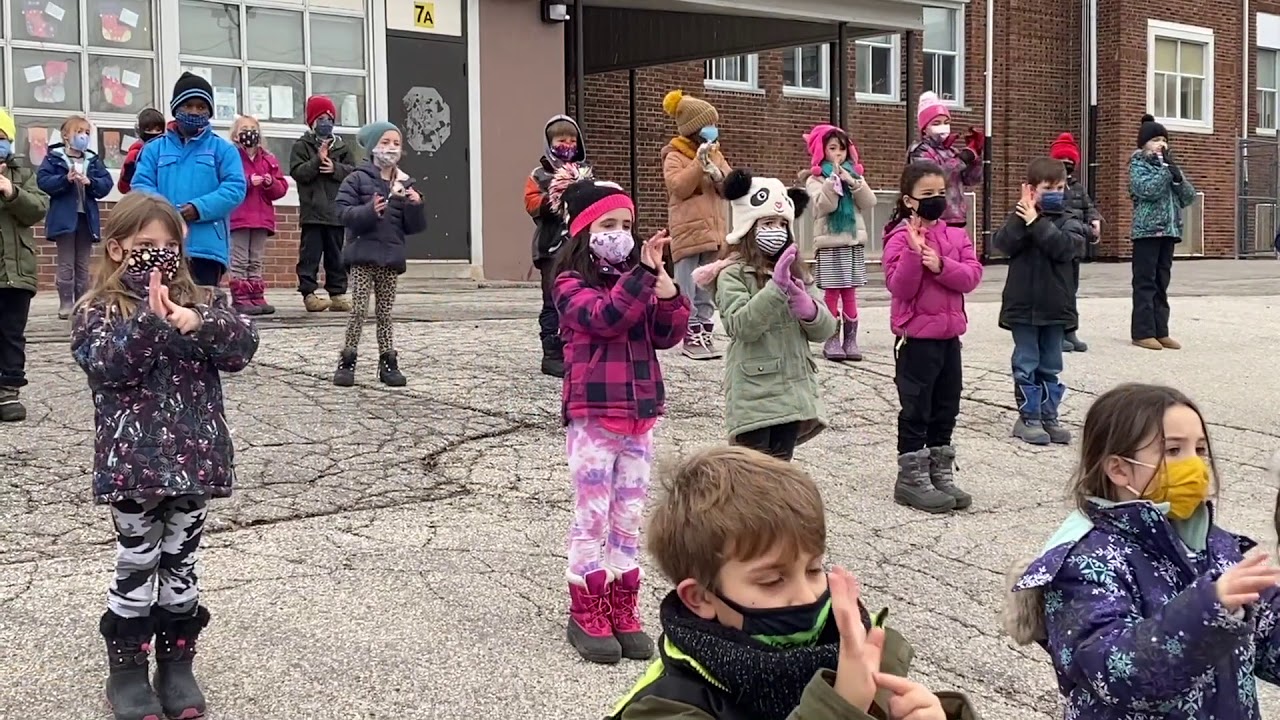 Birch Cliff Public School students perform "Just One Candle" - YouTube