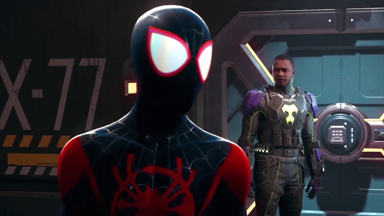 The Prowler Reveal - Spider-Man: Into the Spider-Verse Marvel’s Miles ...
