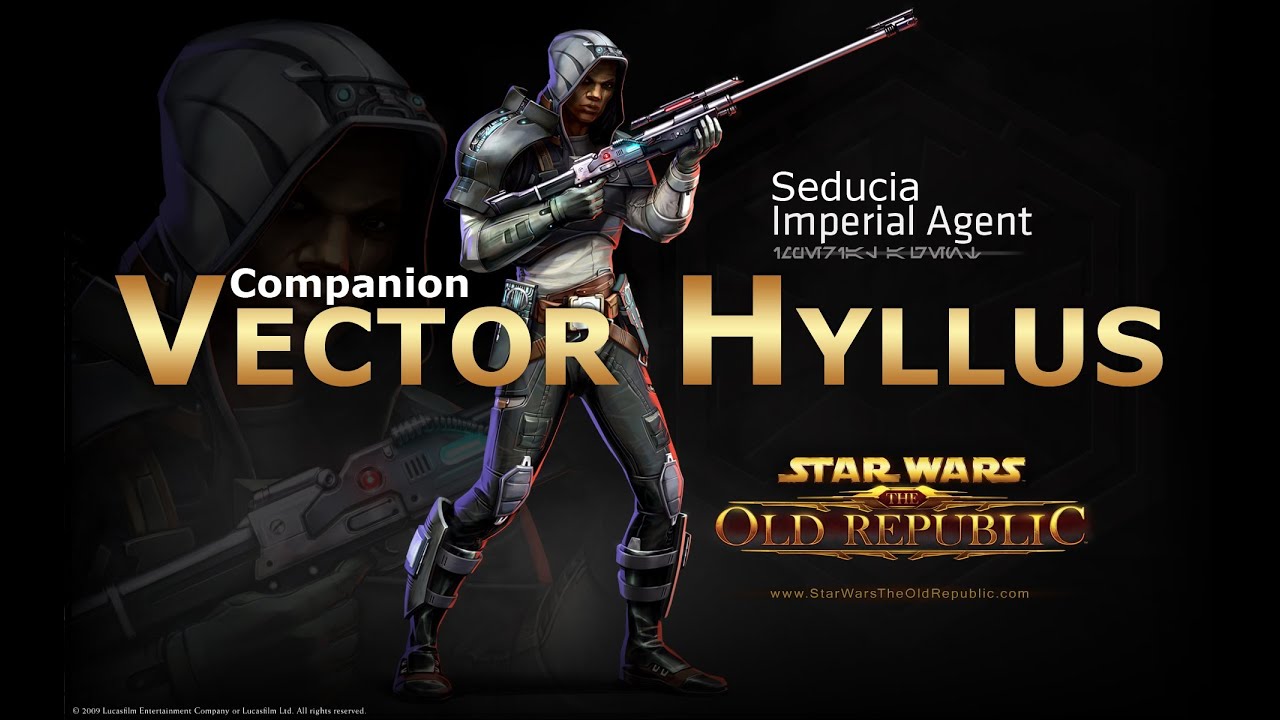 SWTOR: Imperial Agent - Vector Hyllus Romance Conversations - YouTube