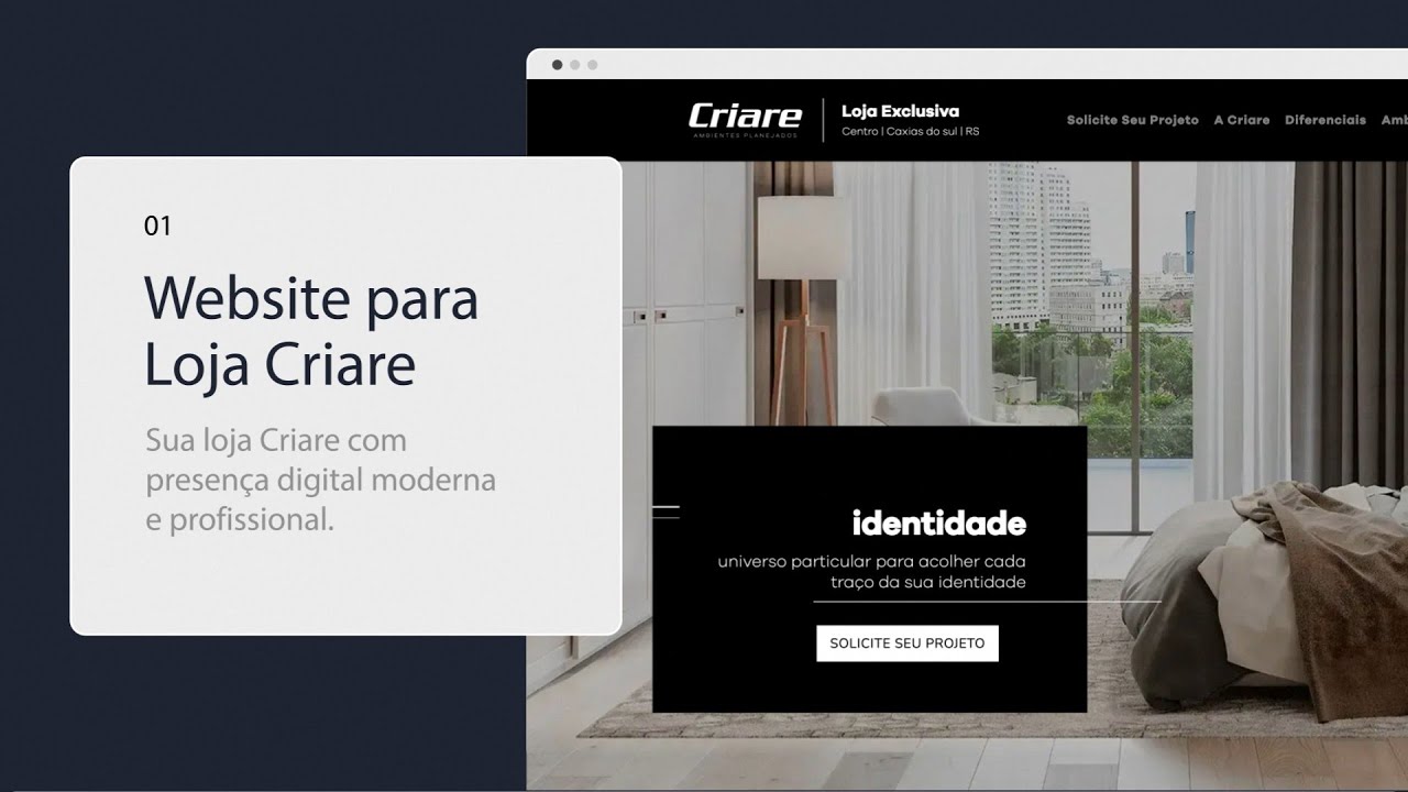Website para lojas Criare - Tua Web Tecnologia - YouTube