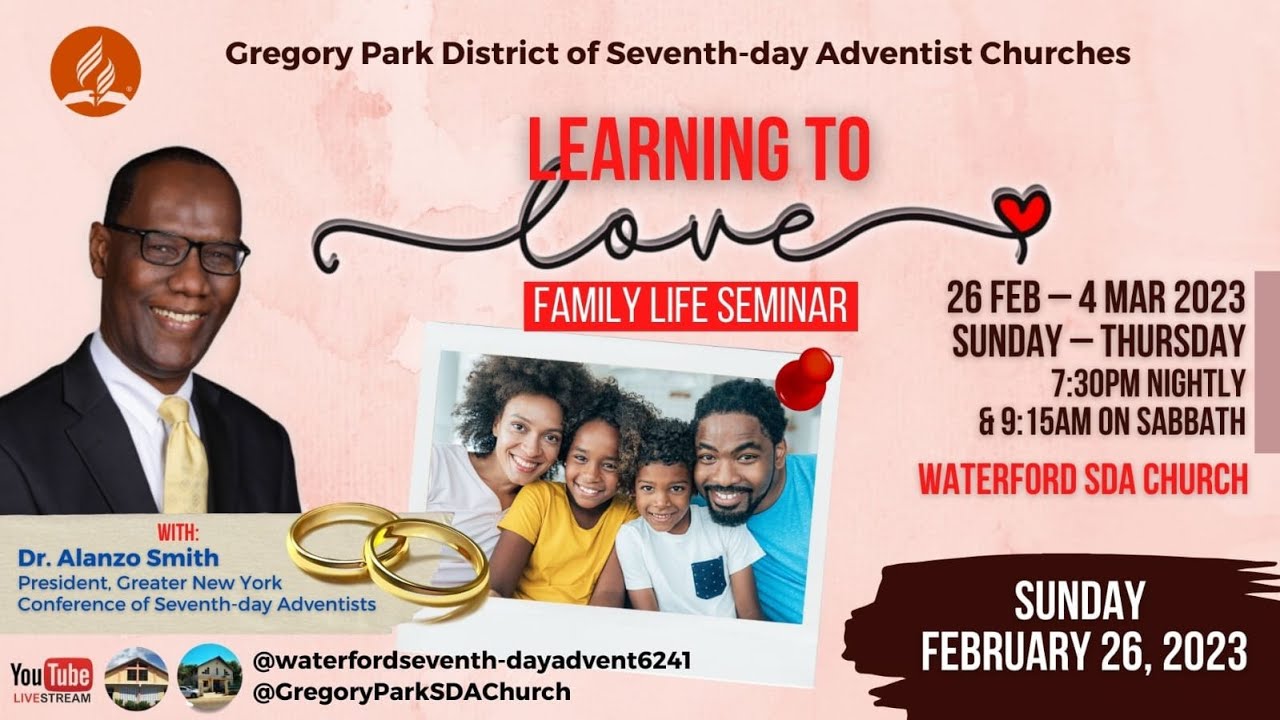 LEARNING TO LOVE FAMILY LIFE SEMINAR - YouTube