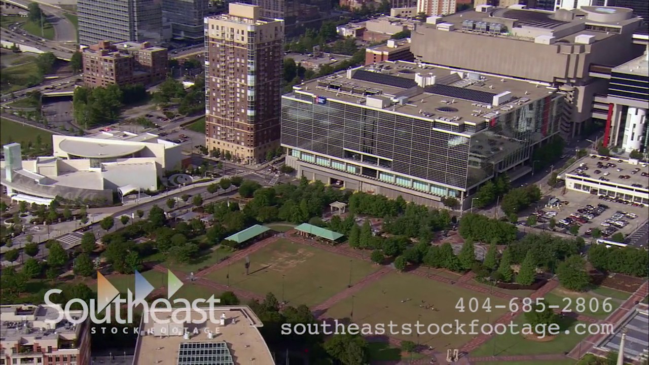 Atlanta Aerials American Cancer Society Center - YouTube