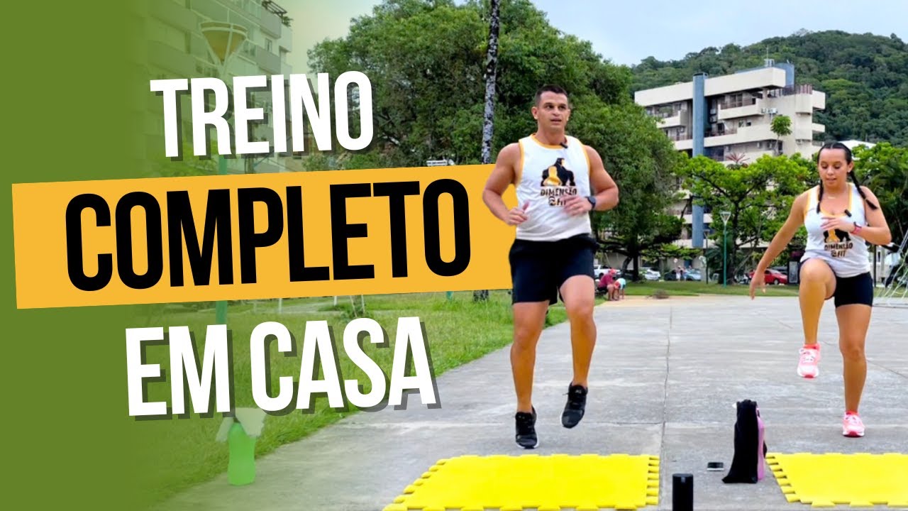Treino Completo em casa - YouTube