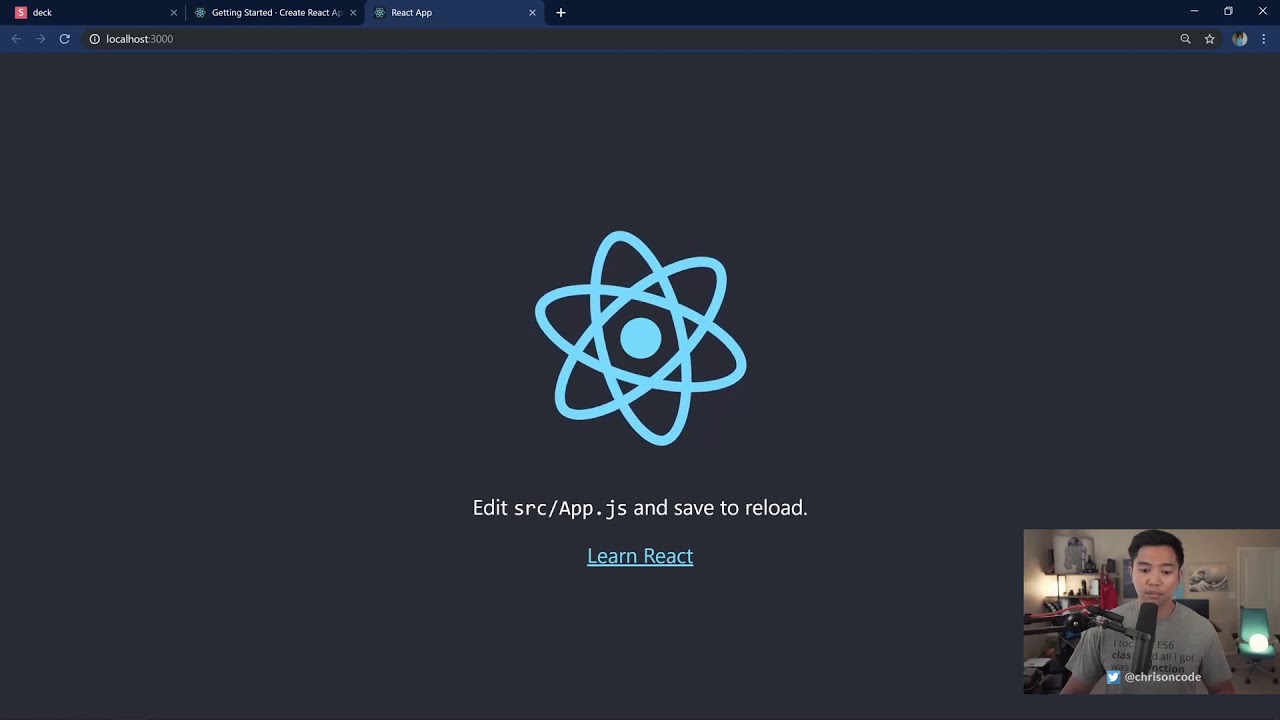 React Starters 3 Using Create React App Youtube