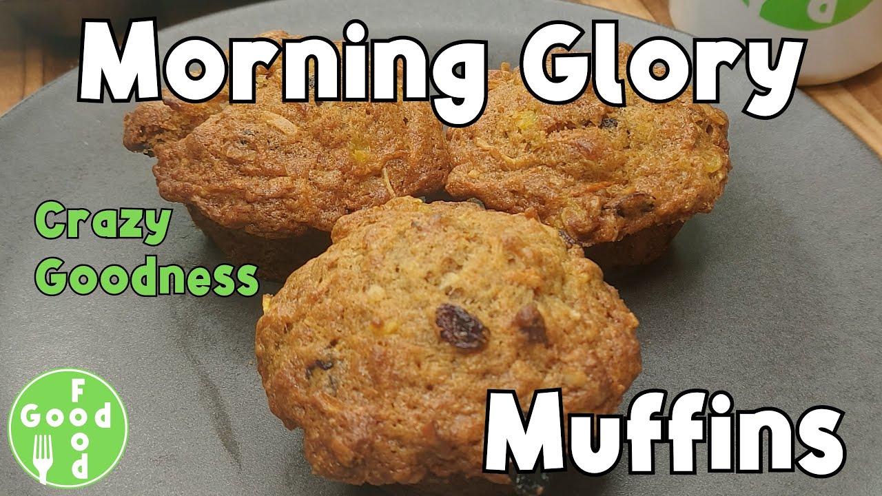 Amazing *** Morning Glory Muffins Recipe *** Muffin Sunday *** - YouTube
