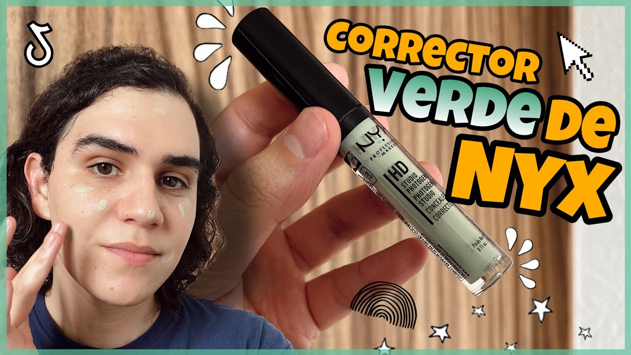 Corrector verde de NYX 🥑 | Luis Fer Arvizu - YouTube