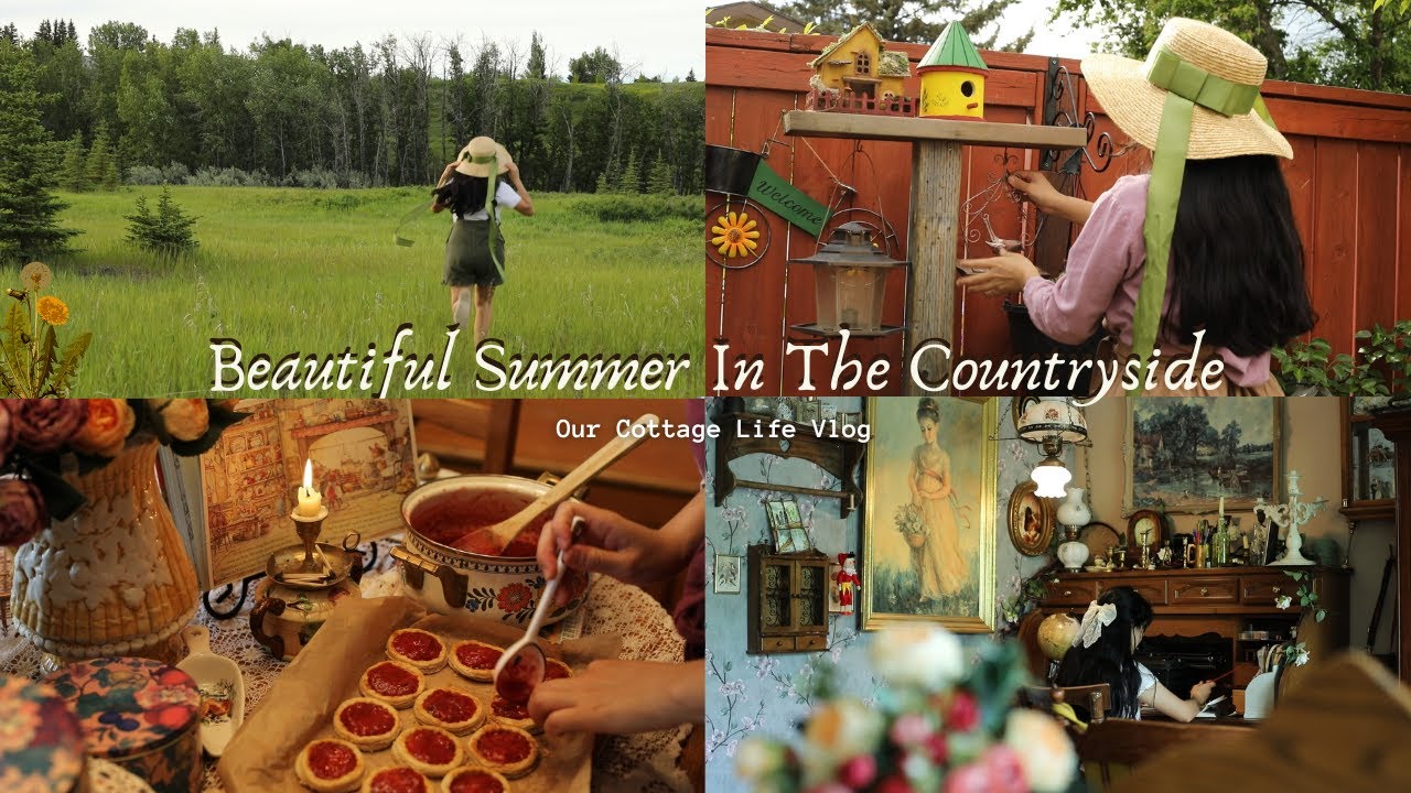 Beautiful Days of Summer in the Countryside🌳☀️| Cozy Summer Activities ...