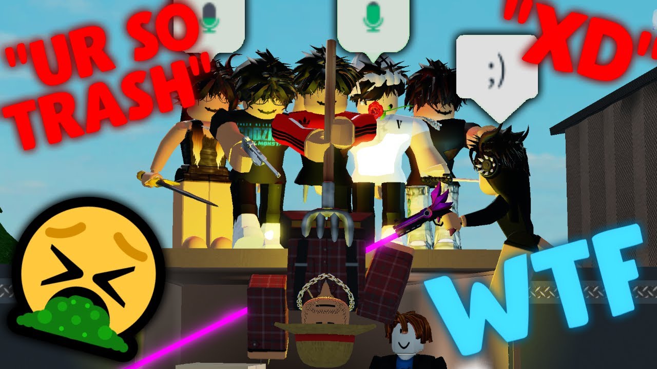 The Worst Toxic Teamers In MM2 History (Murder Mystery 2) - YouTube