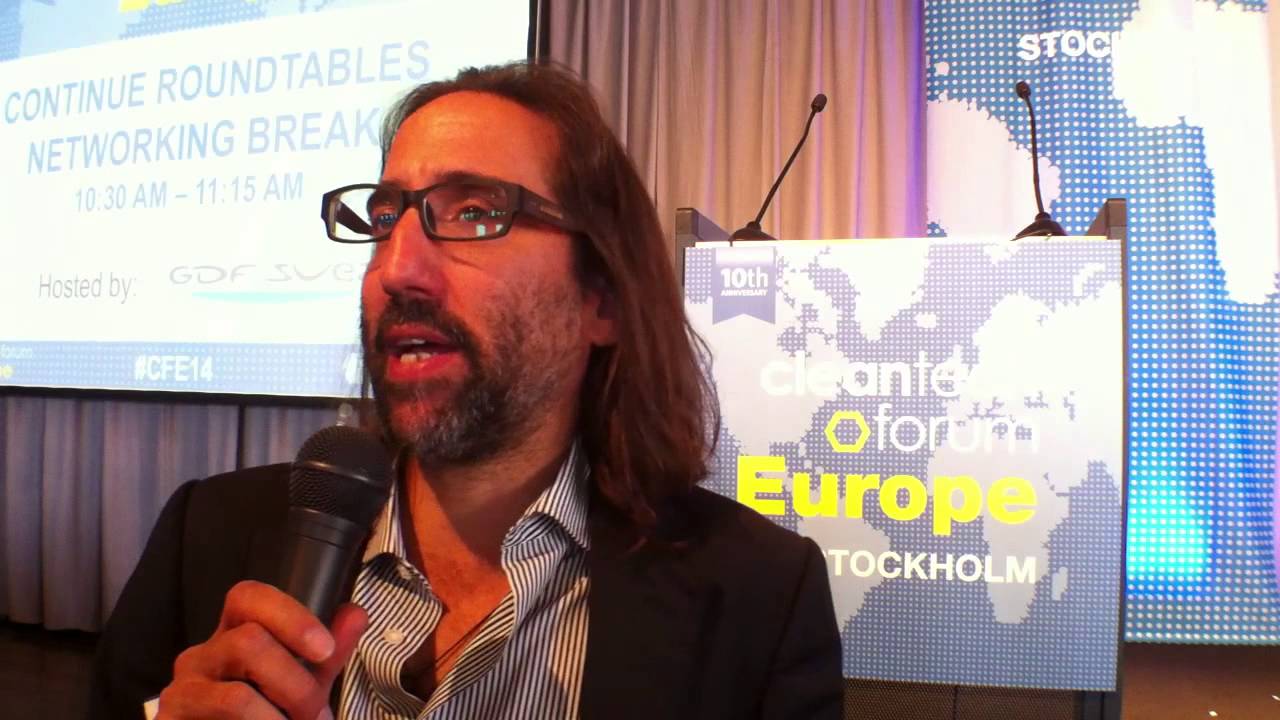 Gregory Wendt at European CleanTech Forum Stockholm 2014 - YouTube
