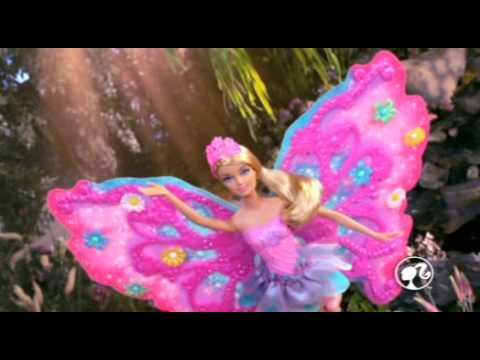 Barbie jako květinová víla - TV spot.