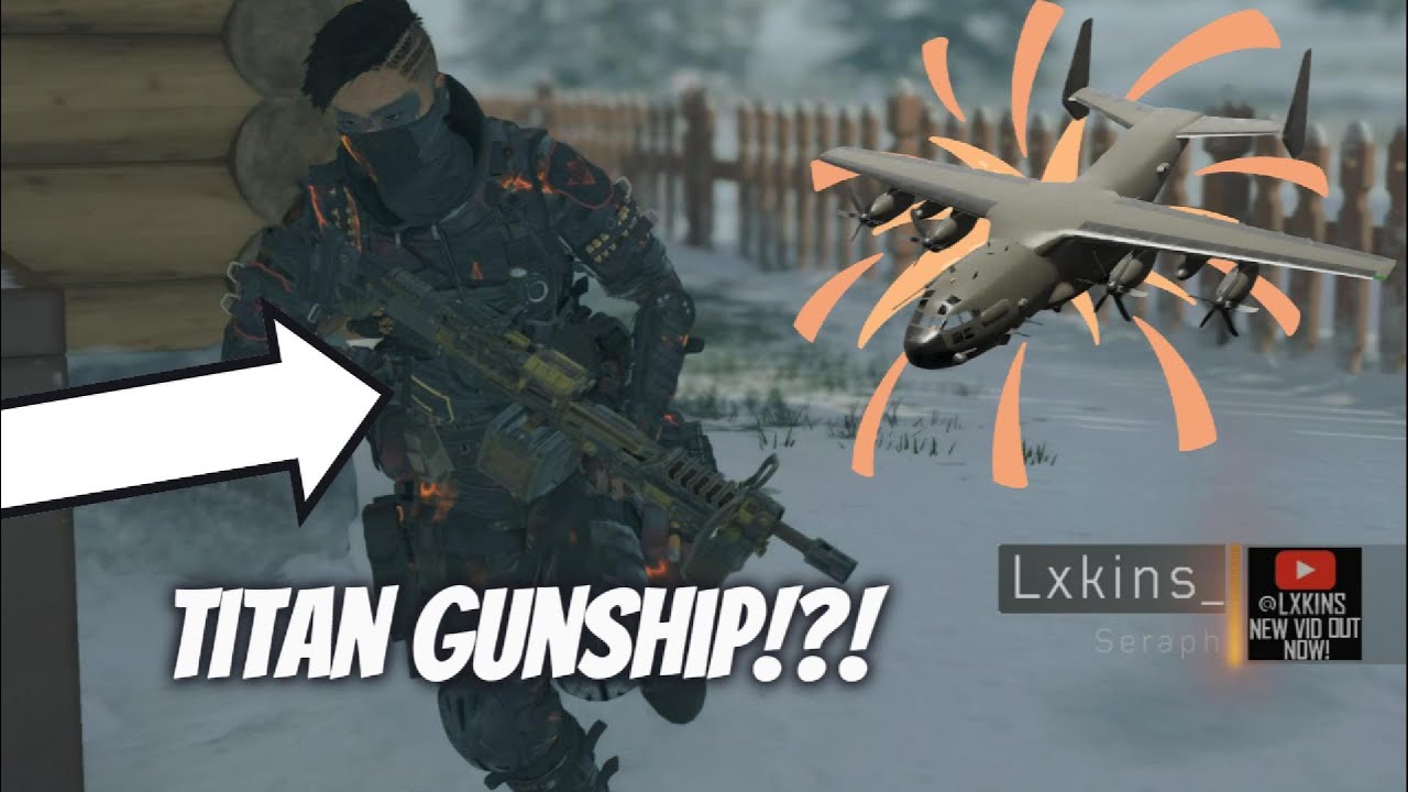 This LMG With Infinite Ammo (Titan) Gets Me Free Gunships - Cod Bo4 ...