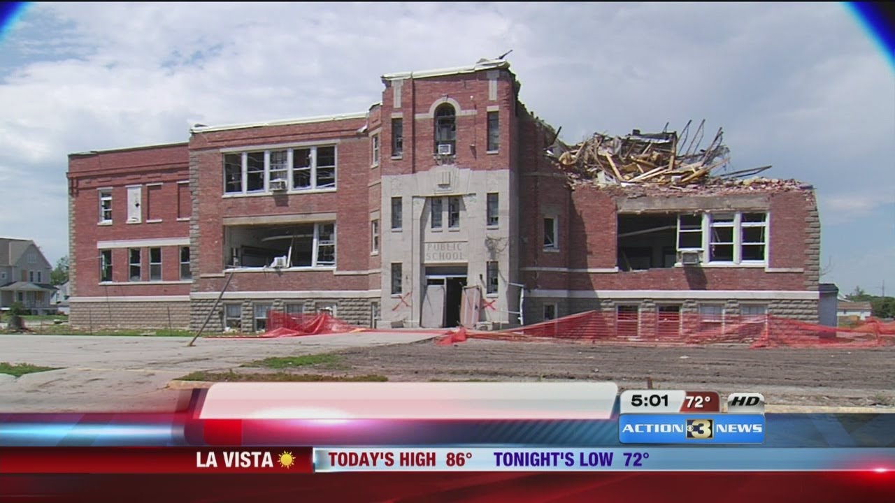 Elementary School Damaged by Tornado to be Torn Down - YouTube