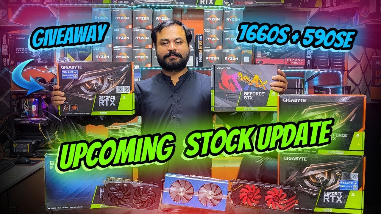 Upcomming GPU Stock Update at SakoonSay Gaming Store - YouTube