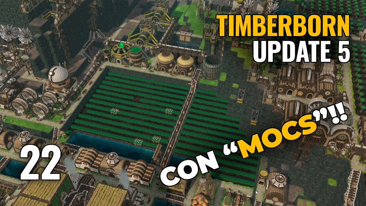 TIMBERBORN: Update 5 | ep 22 | CON MODS - Gameplay español - YouTube