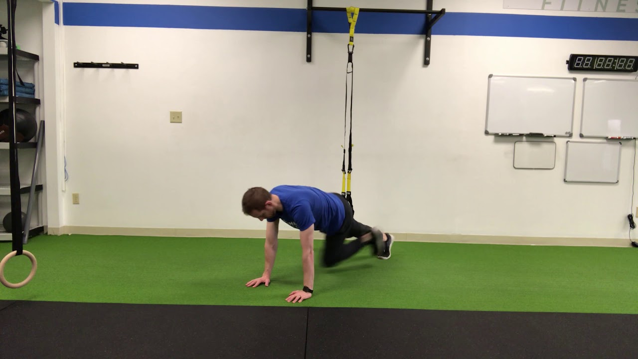 Cross Body Mountain Climbers - YouTube
