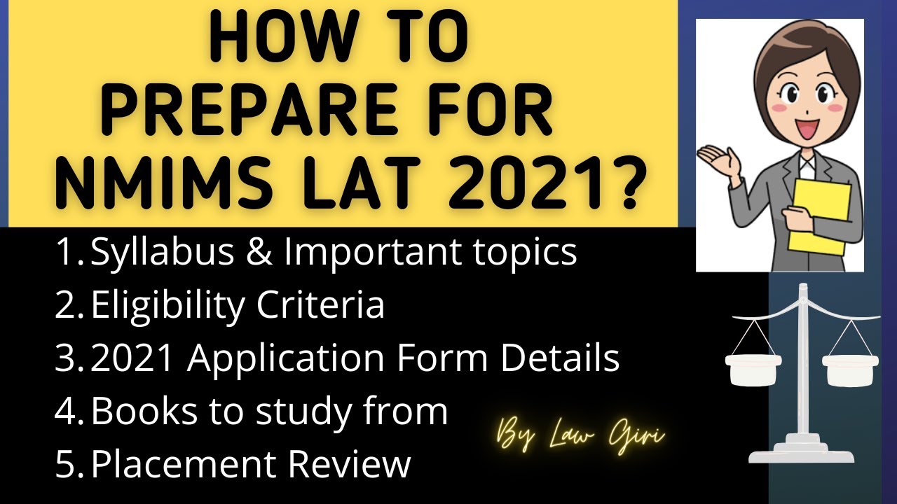 How to prepare for NMIMS LAT 2021| NMIMS LAT 2021 Syllabus|NMIMS LAT ...