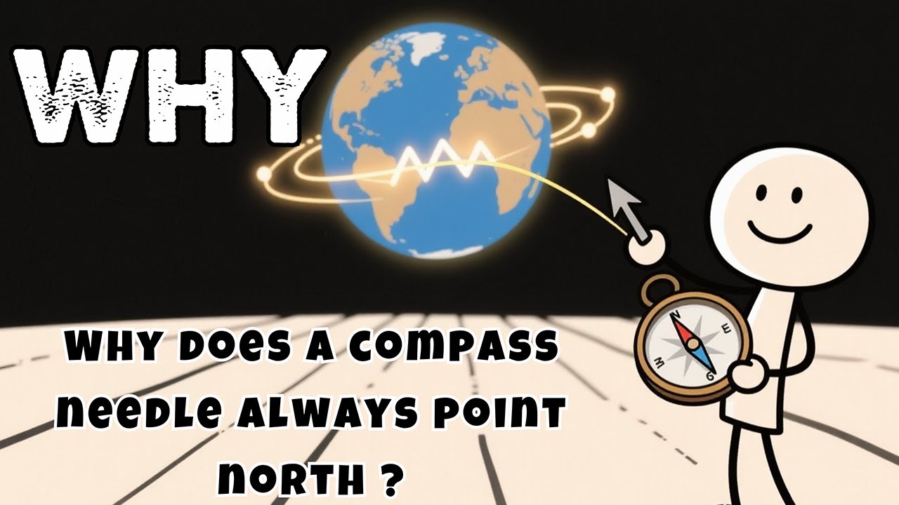 Why does a compass needle always point north ? - YouTube