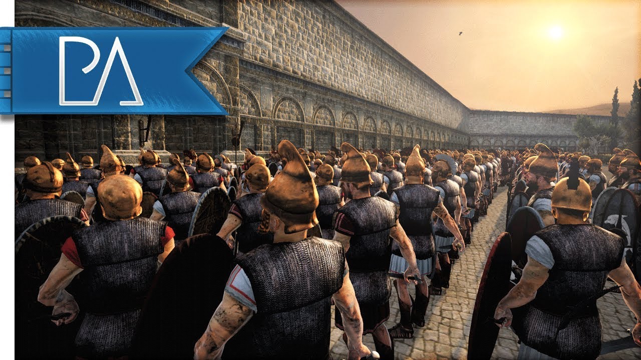 DEFENDING THE WALLS TO THE LAST! - Siege Battle - Total War: Rome 2 ...