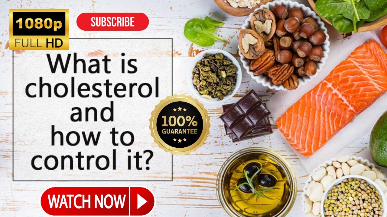 How To Control CHOLESTEROL # CHOLESTEROL Controlling Measure's👌👌 - YouTube