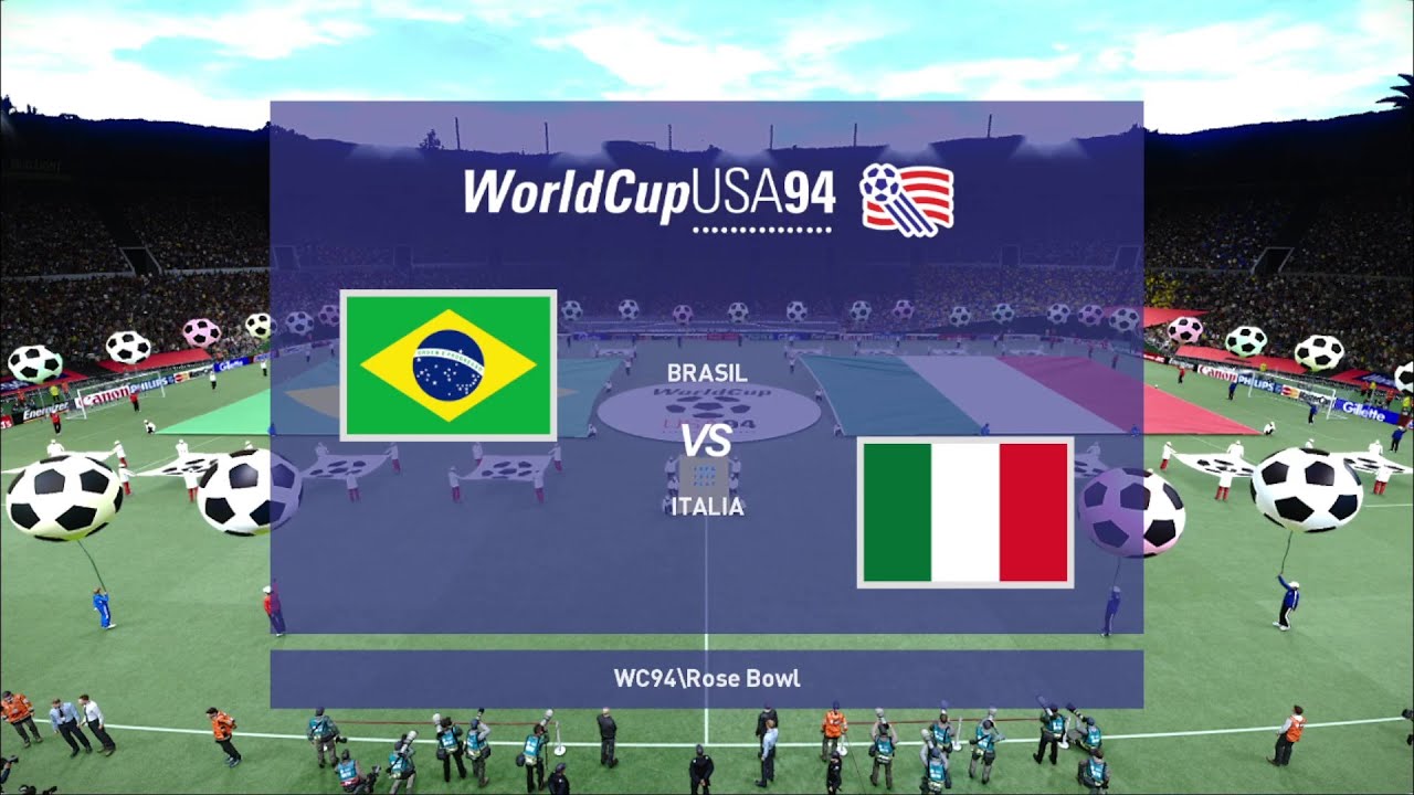 Final FIFA World Cup USA 1994 Brasil vs Italia #shorts - YouTube