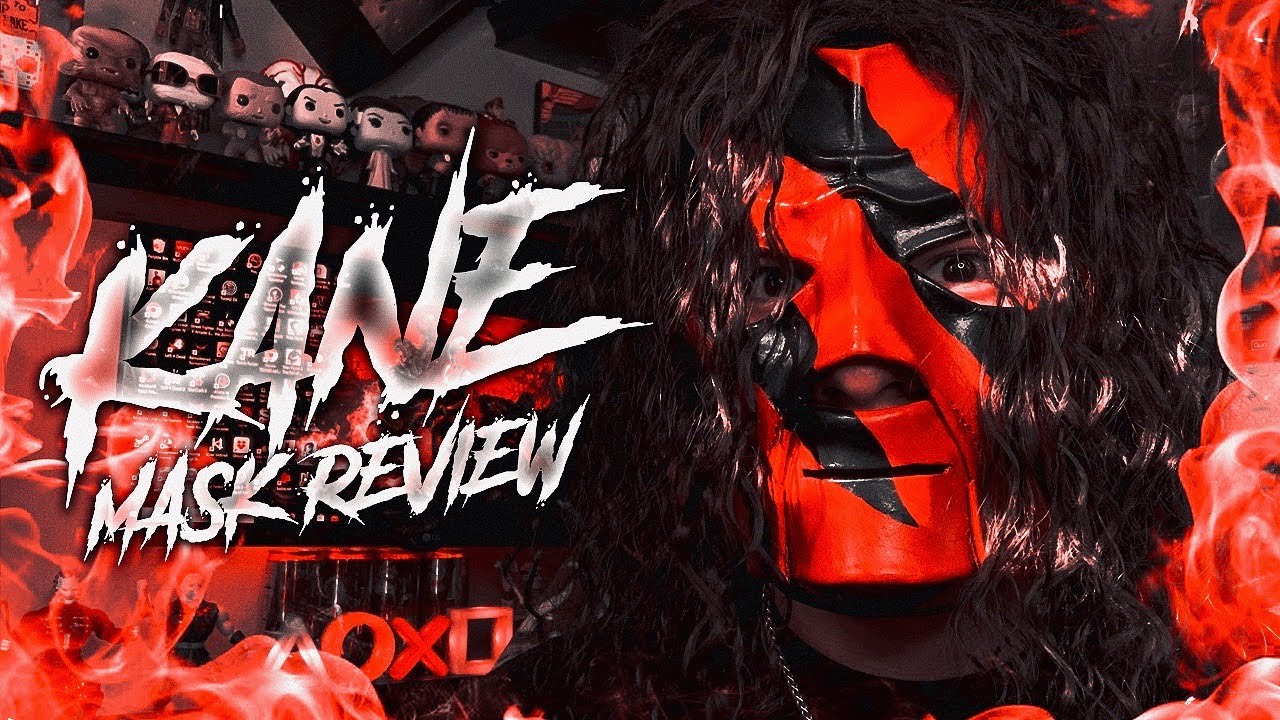 WWE Kane Mask Review & Unboxing! - YouTube