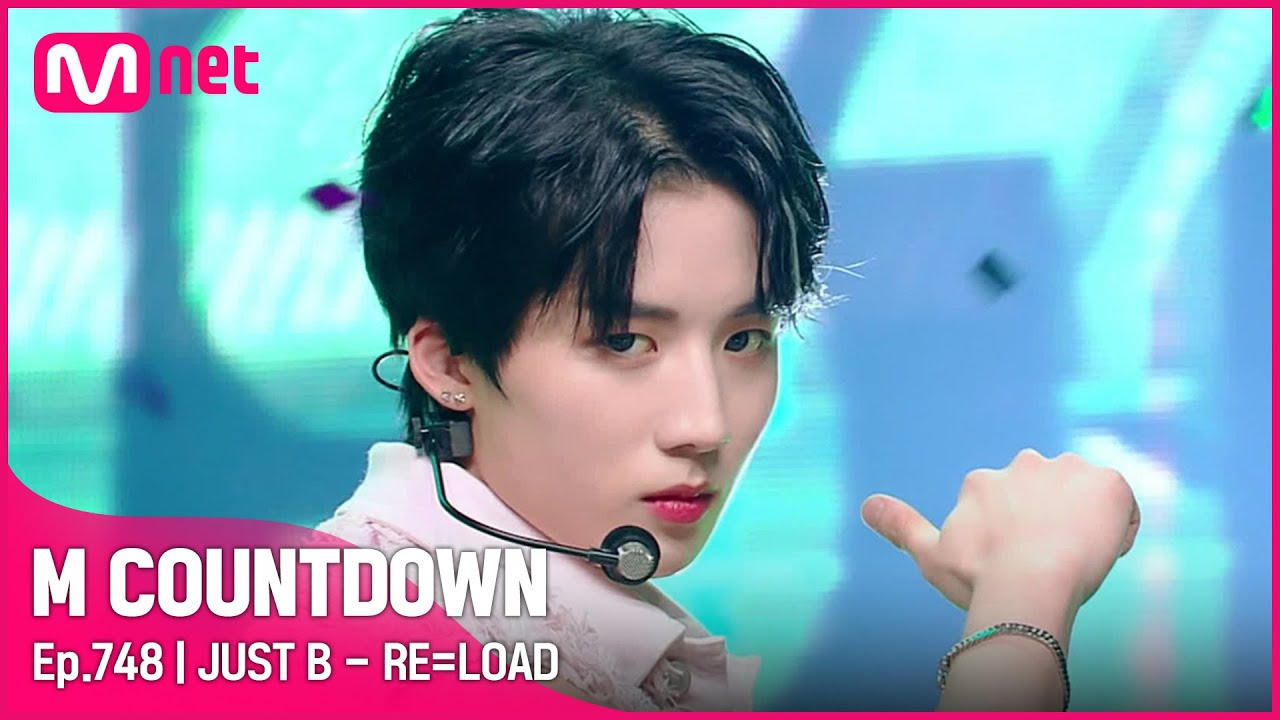 [JUST B - RE=LOAD] Comeback Stage | #엠카운트다운 EP.748 | Mnet 220414 방송 ...