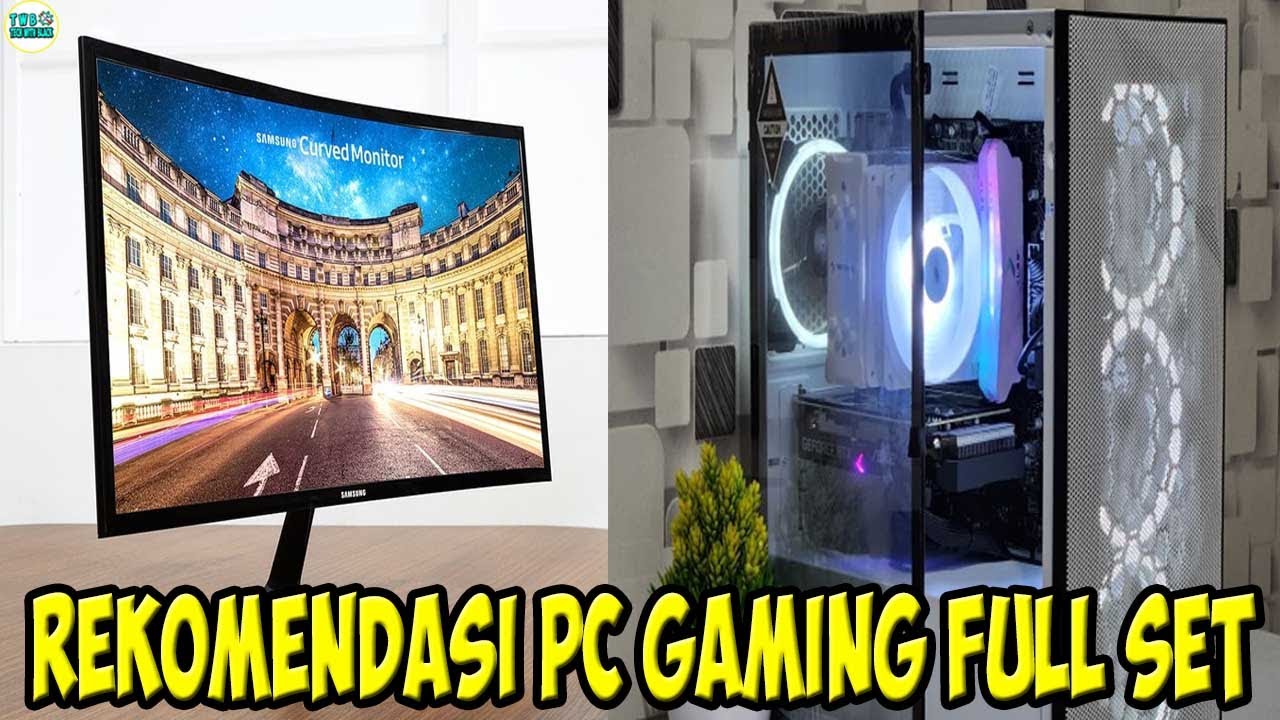 pc gaming full set shopee harga 20 jutaan monitor 24 inch curve samsung ...