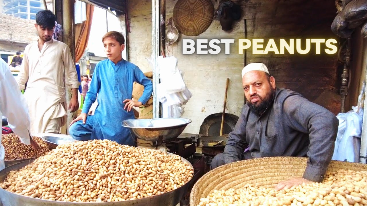 Best Peanuts of Peshawar | Pakistan | Laeeq Films - YouTube