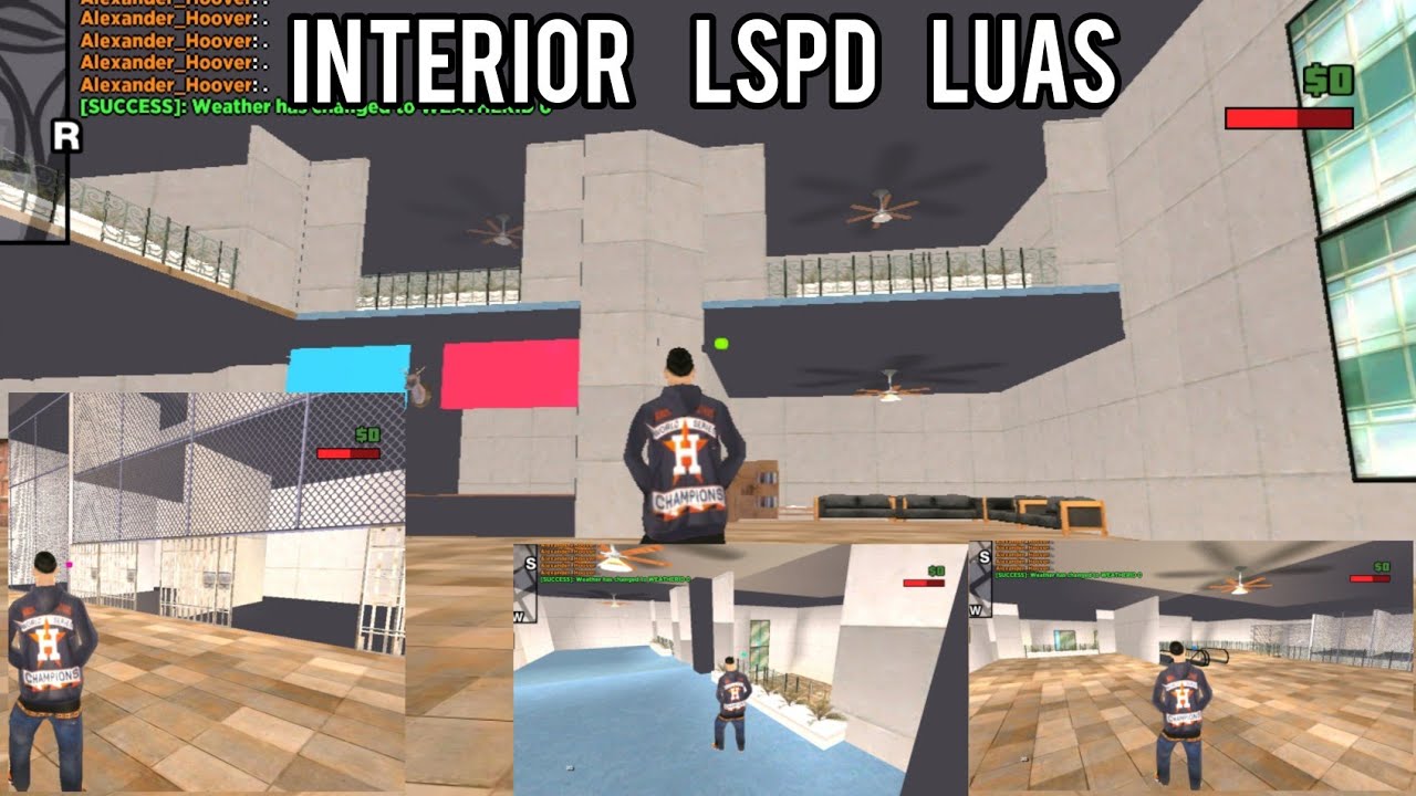 INTERIOR LSPD LANGKA || SAMP ROLEPLAY - YouTube