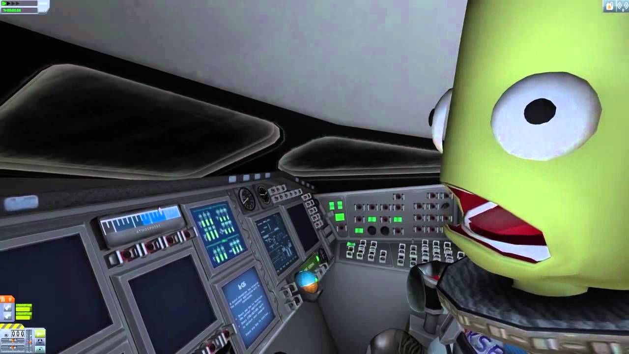 SR 71 Blackbird in Kerbal Space Program - YouTube