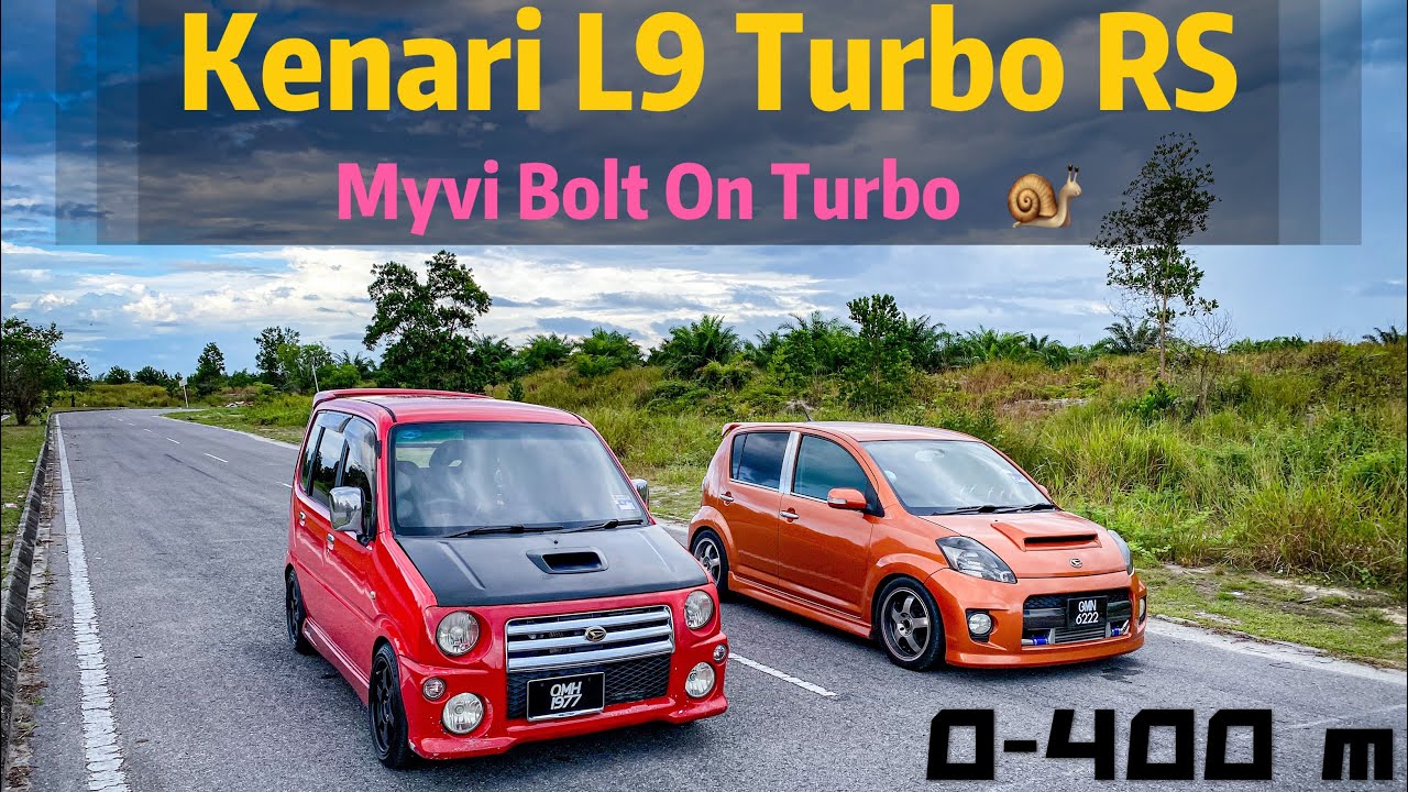 Myvi YRV turbo vs Kenari L9 turbo RS (Episode.5) - YouTube