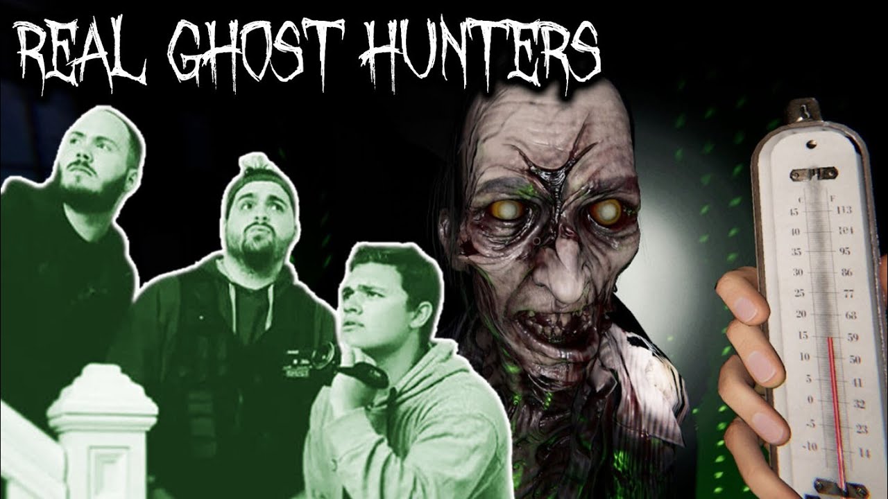 REAL GHOST HUNTERS take on PHASMOPHOBIA - YouTube