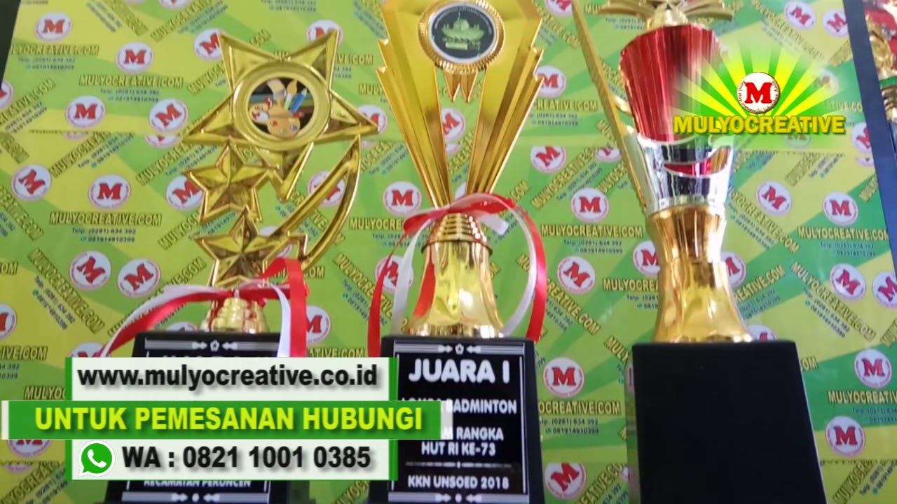 Cara Buat Piala Bikin dan Pesan Piala Event Lomba di Mulyo Creative ...