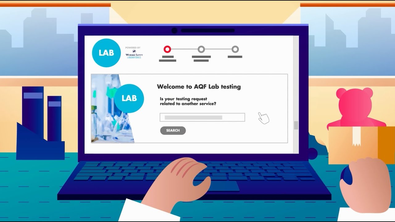 Arranging lab testing is now fast and convenient 2022 - YouTube