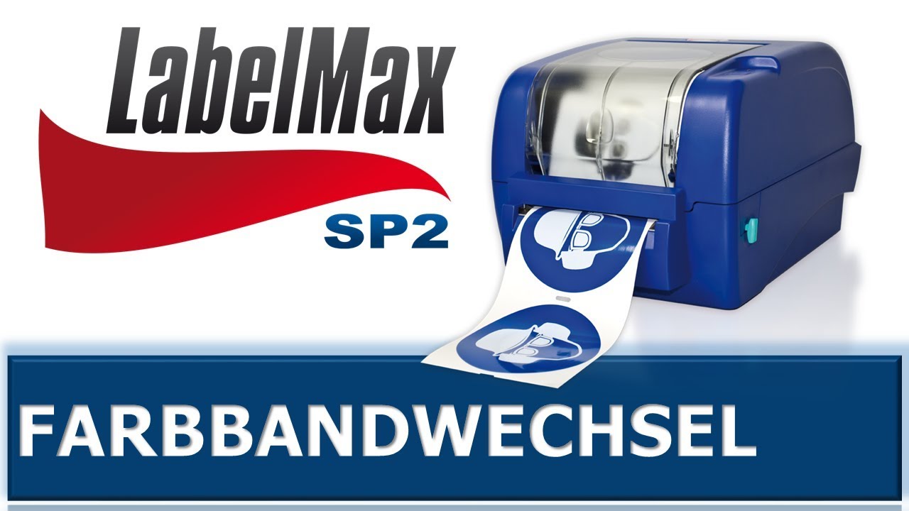 MAX Systems GmbH - Farbbandwechsel LabelMax SP2 MAX Systems GmbH - YouTube