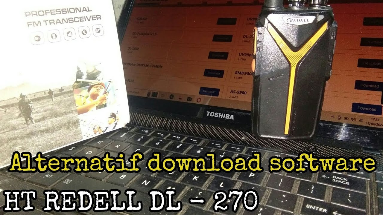 Alternatif download software Ht Redell Dl 270@alitralala1460 - YouTube