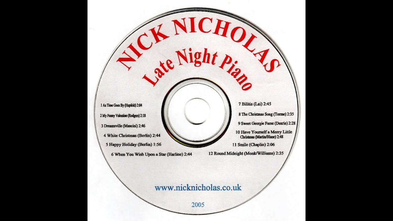 Nick Nicholas - Late Night Piano - YouTube