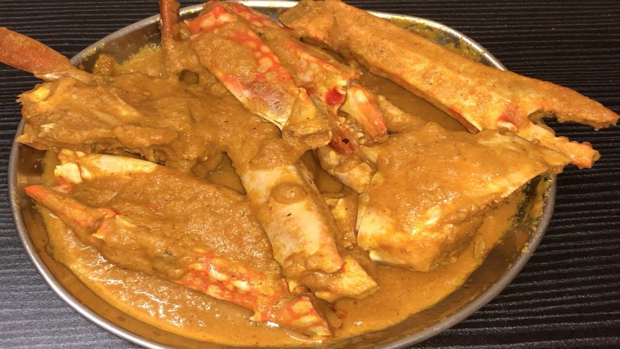 South Indian Crab Curry | Blue Crab Gravy | Nandu Kolambu | Sea Food ...