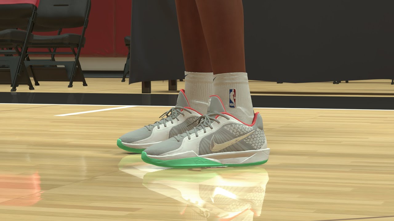 NBA 2K25 Next Gen Shoe Creator - Nike Sabrina 2 Custom "Pure Platinum ...